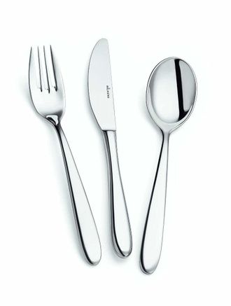 Wilkens Besteck Besteckgarnitur Men&uuml;besteck Set 60-teilig Rotondo in 18/10 Edelstahl