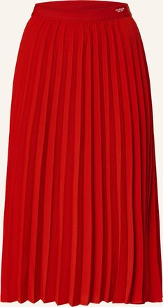 Tommy Hilfiger Plisseerock rot