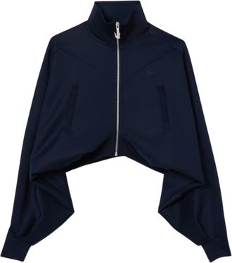 Lacoste Sweatshirt f&uuml;r Damen, Durchgehender Rei&szlig;verschluss (Marine)