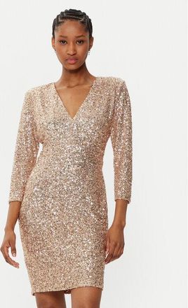 Rinascimento Rinascimento Coctailkleid CFC0121759003 Goldfarben Regular Fit