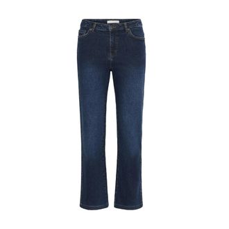 Kaffe KAmaris Reg Fit Jeans - - Jeans - Damen - Blau - W25 L30