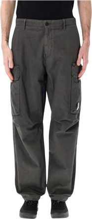 C.P. Company C.p. Company, Homme, Pantalons, Gris, Taille: 2XL Micro-Reps Boxy Cargo Lens Pants