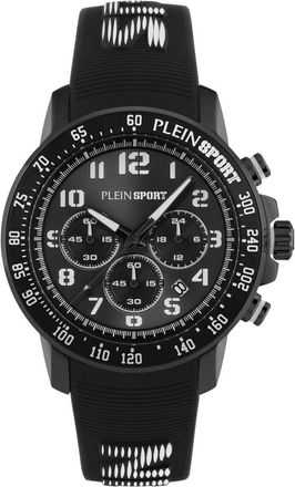 Plein Sport Homme, Sport, Noir, Taille: ONE Size Chronorace 45mm Watch