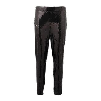 Michael Kors Skinny Paillettenhose - - Trousers - Damen - Schwarzk - XS
