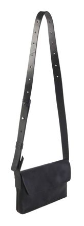 Jost Arva Shoulder Bag With Flap Black