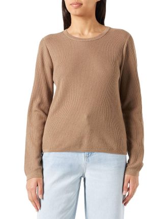 Marc O'Polo Womens M02600660059 Pullover, Longsleeve, Round-Neck