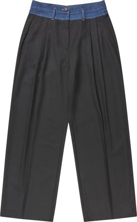 Munthe Laith Pants - Femme - Pantalons - Noir - Taille: 46 FR