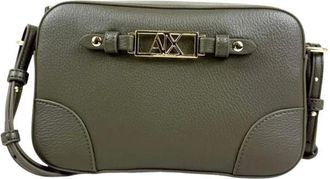 A|X Armani Exchange Femme, Sacs, Vert, Taille: ONE Size Sac bandouli&egrave;re