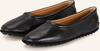 Tod's Tods Ballerinas Gomma schwarz