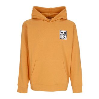 Obey Leichter Kapuzenpullover mit Augen-Icon - - Sweatshirts & Hoodies - Herren - Gelb - L