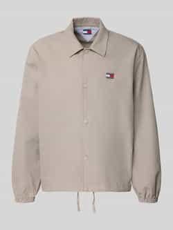 Tommy Jeans Regular Fit Hemdjacke aus reiner Baumwolle