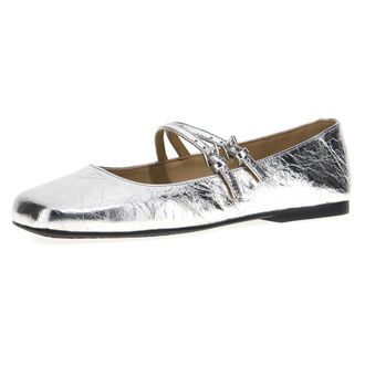 Michael Kors Matilda Flex Ballet Silver Damen, EU 39