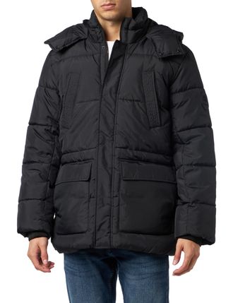 Only & Sons Herren ONSARWIN Puffer Coat OTW BF CS Steppjacke, Black, XXL