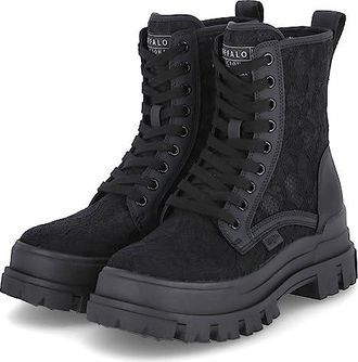 Buffalo Bottines de combat ASPHA RLD Lace, Noir, 38 EU