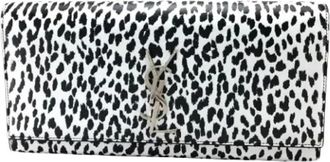 Saint Laurent Pre-owned Vintage Clutch - Femme - Pre-owned - Blanc - Taille: ONE Size