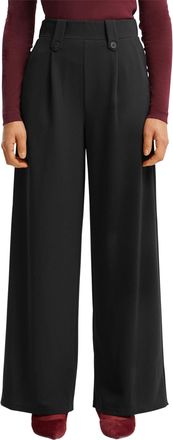 QS by s.Oliver Wide-Leg Hose aus Interlockjersey