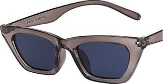 Generic Lunettes de soleil décoratives rétro à petite monture oeil de chat pour le tir dans la rue pour hommes et pour femmes, vacances en plein air (couleur 