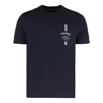 Paul & Shark T-Shirts - - Tops - Herren - Blau - 2XL