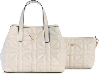 Guess Damen Edita Mini Tragetasche, Stein