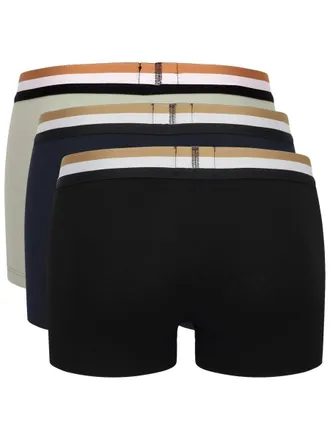 HUGO BOSS Cotton-Blend Logo Waistband Boxer Briefs - Multicolor