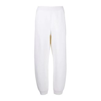 Bally Casual Wei&szlig;e Sweatpants Baumwolle Kaschmir Mix - - Trousers - Damen - Wei&szlig; - XS