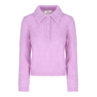 Chlo&eacute; Damen, Strickwaren, Lila, SGr&ouml;&szlig;e