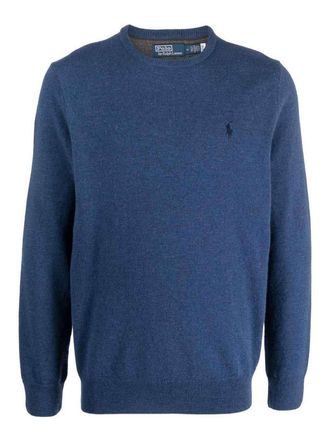 Polo Ralph Lauren Pull Col Rond - Bleu