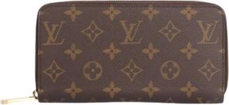 Louis Vuitton unisex, Pre-owned, Brun, Taille: ONE Size Portefeuille Vintage en Toile Pre-owned