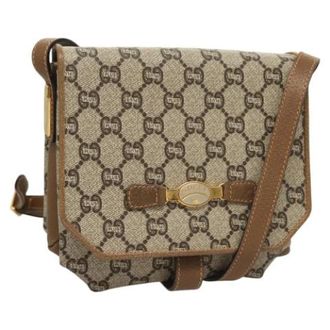 Gucci Pre-owned Cuir sacs-gucci - Femme - Pre-owned - Beige - Taille: ONE Size