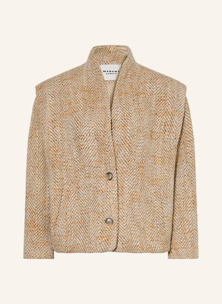 Isabel Marant Marant &Eacute;toile Boucl&eacute;-Jacke Drogo beige