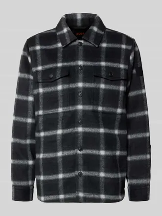 Boss Orange by Hugo Boss Hemdjacke mit Druckknopfleiste
