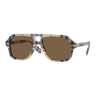 Burberry unisex, Accessoires, Brun, Taille: 50 MM Jb4340 Lunettes de soleil