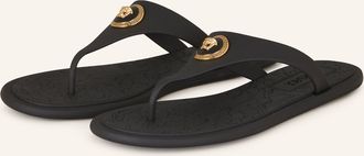 Versace Zehentrenner schwarz