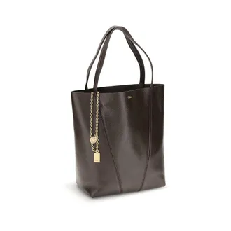 Chlo&eacute; Spin Shoulder Bag - Brown