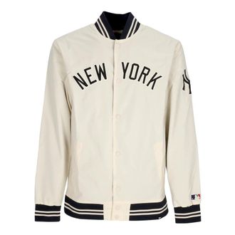 47 Brand MLB Wordmark Regent Jacket - - Jackets - Herren - Beige - XL