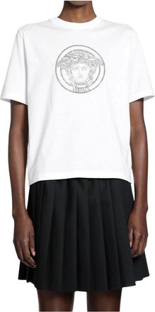 Versace Damen, Oberteile, Wei&szlig;, XSGr&ouml;&szlig;e