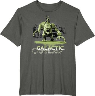 Star Wars The Book of Boba Fett Galactic Outlaw Rancor Rider T-Shirt