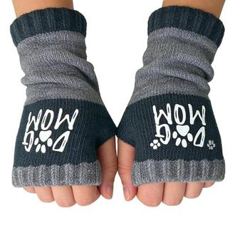 Generic Gants Chauds Sans Doigts, Mitaines Thermiques | Mitaines Chaudes Tricot&eacute;es pour &Eacute;cran Tactile Hiver - Pour Cyclisme, Course, Travail, Patinage, Singe,