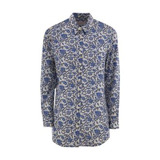 MC2 Saint Barth Femme, Chemises, Multicolore, Taille: 42 FR Brigitte Cotton Shirt