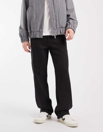 Cotton On Pantalon baggy - Noir
