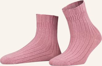 Falke Socken Bedsock Rib rosa