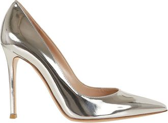 Gianvito Rossi Femme, Chaussures, Gris, Taille: 35 EU Escarpins 105 Metal