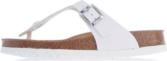 Scholl Damen Nicole Sandale, White, 39 EU