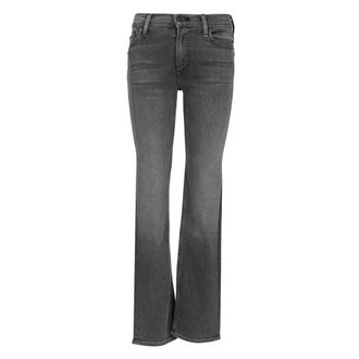 Mother Rider Skimp Denim Jeans - - Jeans - Damen - Grau - W25