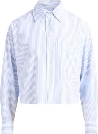 Max Mara Femme, Blouses et Chemises, Bleu, Taille: 34 FR Wkdeden Poplin Shirt