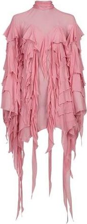 Blumarine Blouse &agrave; volants &agrave; col montant