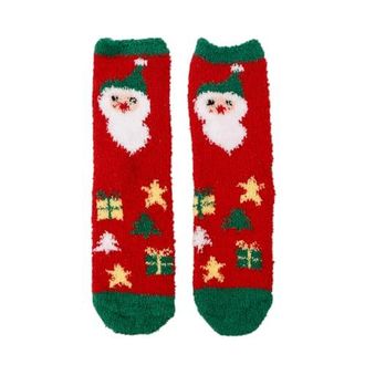 Generic Chaussettes pour femme 39-42 - Courtes - Tissage peluche chaude - Corail - Chaussettes dint&eacute;rieur - Bi&egrave;re, Rose, taille unique