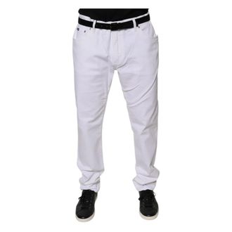 Dolce & Gabbana Skinny Denim Jeans - - Jeans - Herren - Wei&szlig; - XS