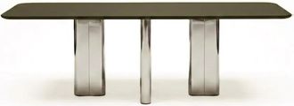 Gabrielle Paris Table &agrave; manger en bois laqu&eacute; Chrysoline Gabrielle Paris