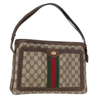 Gucci Sac bandouli&egrave;re en plastique Pre-owned - Femme - Pre-owned - Beige - Taille: ONE Size